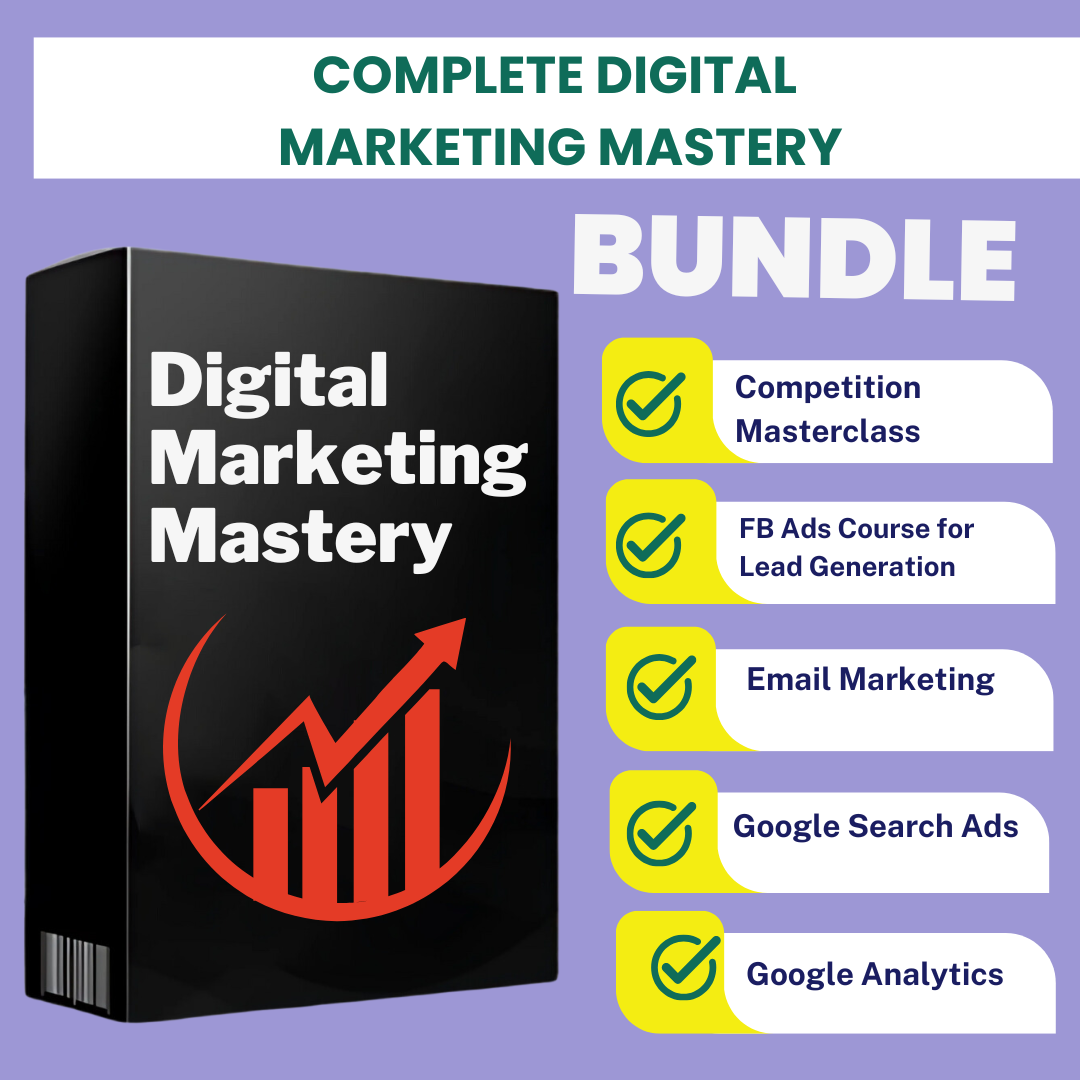 The Complete Digital Marketing Mastery Bundle – gargdigimaster